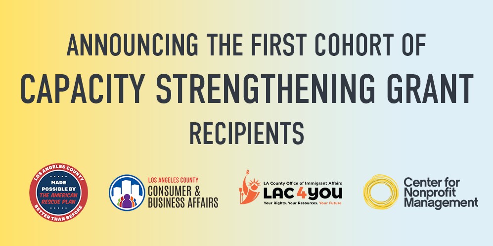 Capacity-Strengthening Grants For Immigrant-Focused CBOs - Center For ...