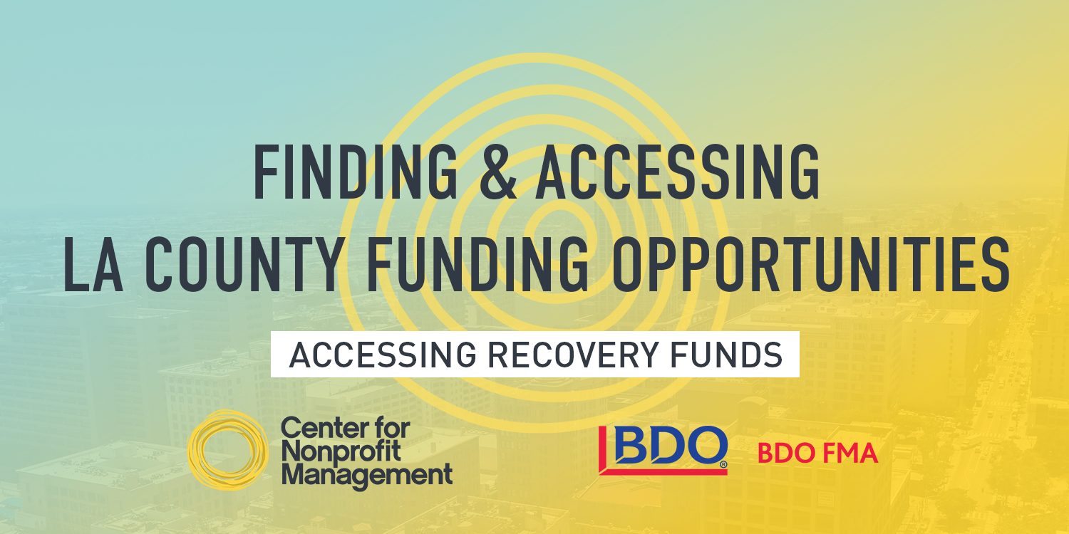 Finding & Accessing LA County Funding Opportunities - Center For ...
