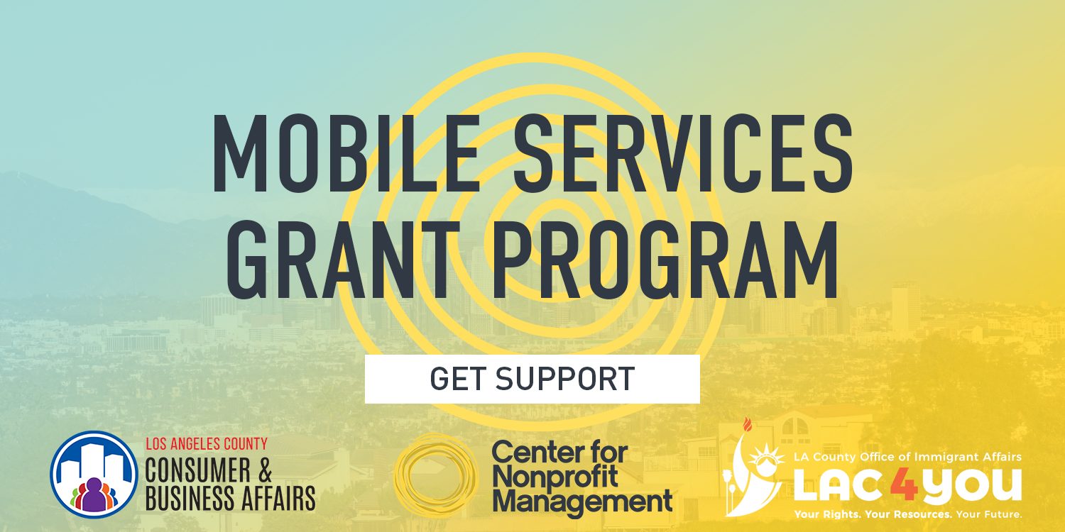 Mobile Services Grant Program - Center For Nonprofit Management